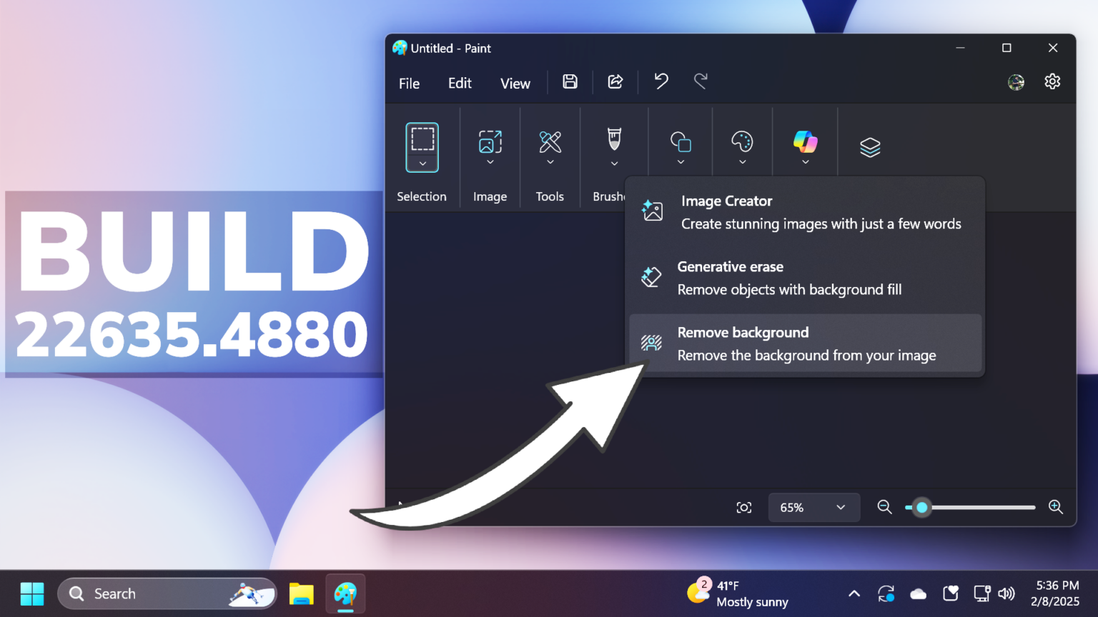 New Windows 11 Build 22635.4880 – New Paint App, New Windows Spotlight ...