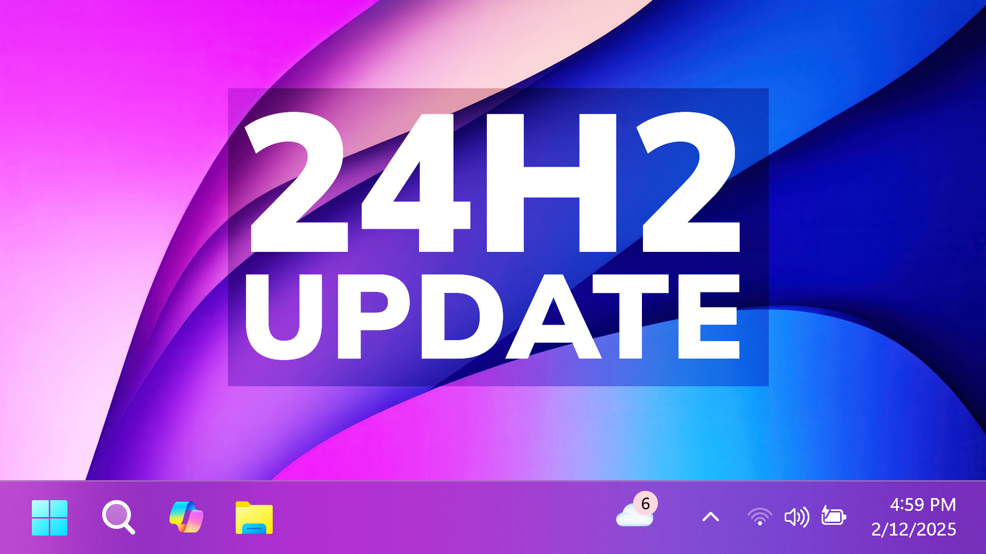 New Windows 11 24H2 February 2025 Update – New Features in the Main ...