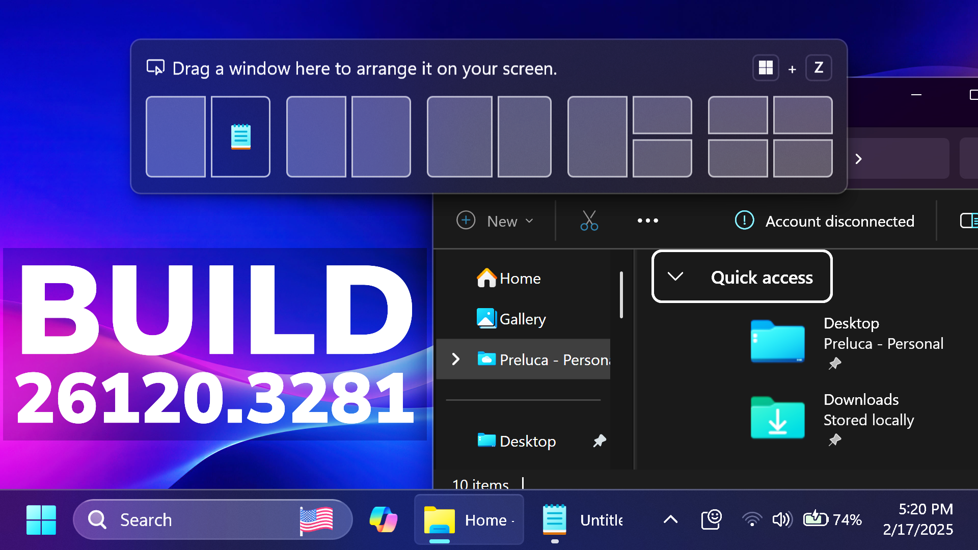 New Windows 11 Build 26120.3281 – New 24H2 Features on the Beta and Dev Channels - Tech Based