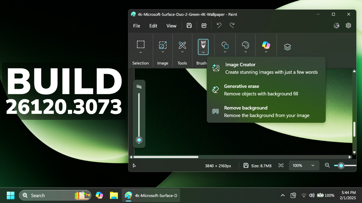 New Windows 11 Build 26120.3073 – Beta on 24H2, New System Tray Icon ...