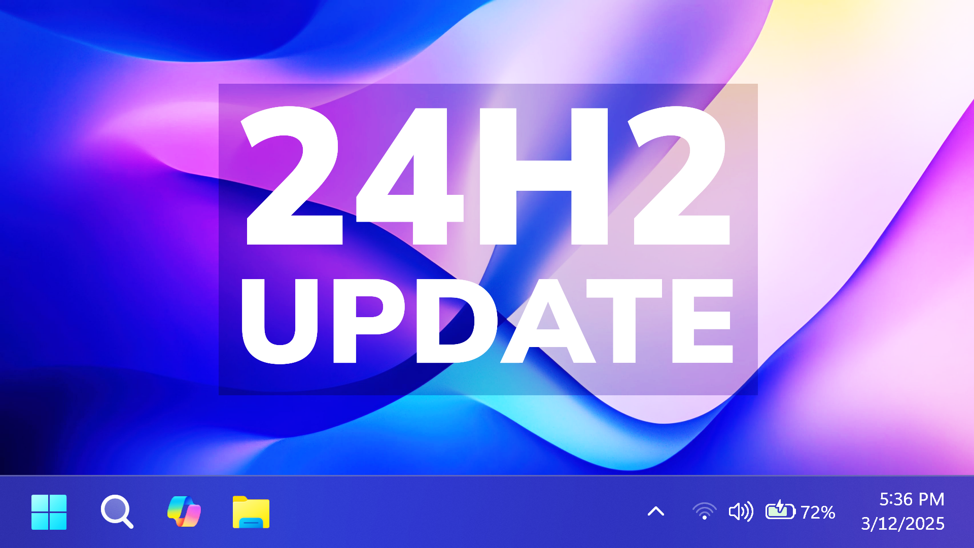 New Windows 11 24H2 March 2025 Update – New Features in the Main ...