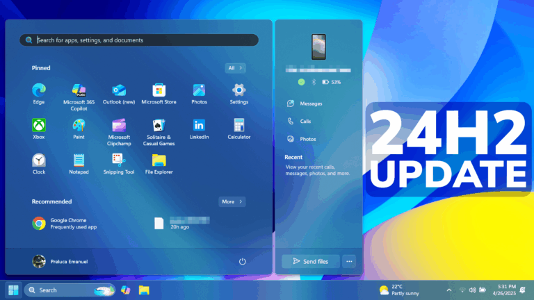 New Big Windows 11 24H2 April Update – New Start Menu, New Apps in the ...