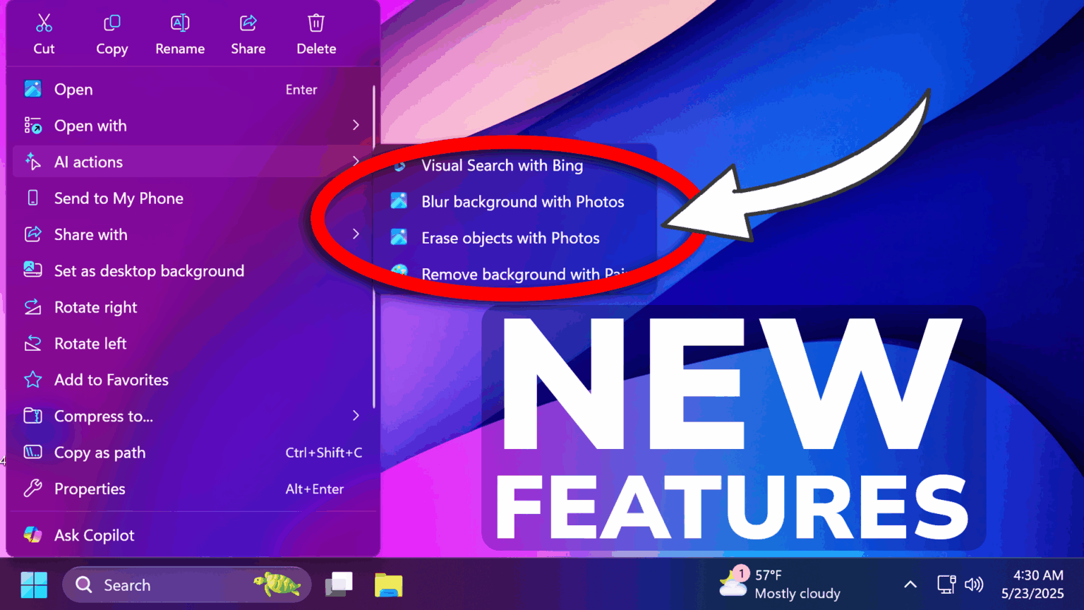 How To Enable All New Features In Windows 11 Devbeta New Ai Actions