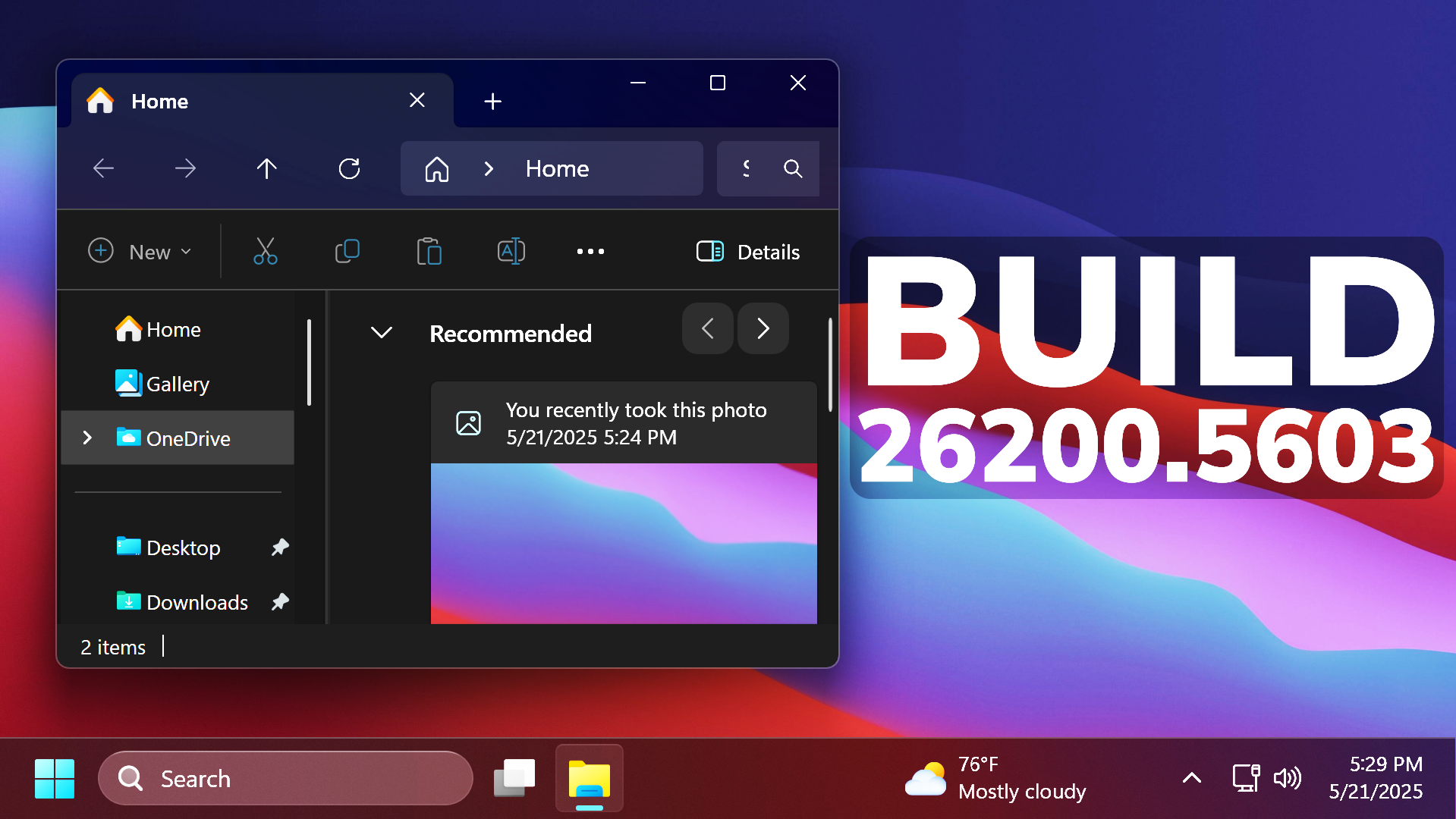 windows 11 26200.5603 new file explorer ai actions - Tech Based