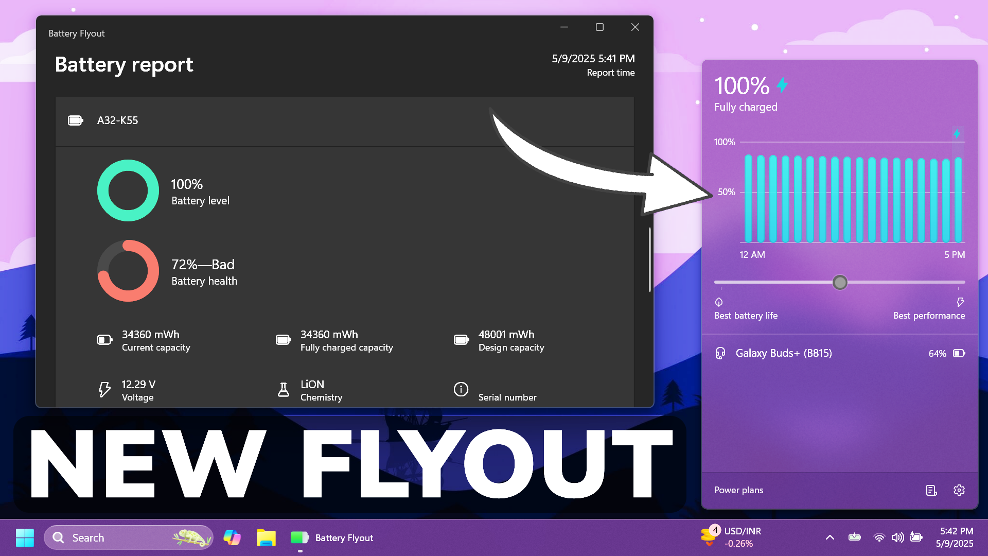 New Battery Flyout for Windows 11 24H2 (How to Get) - Tech Based