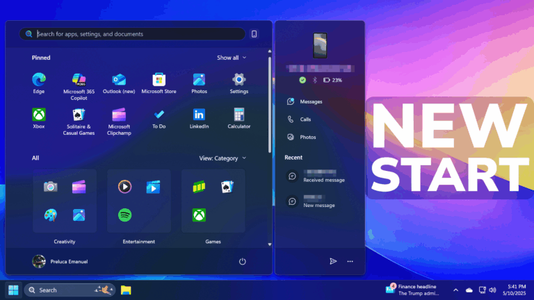 windows 11 25h2 start menu - Tech Based