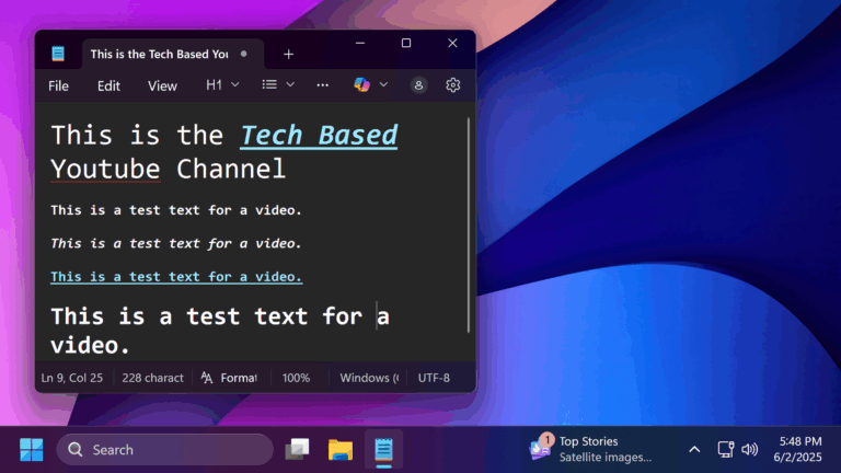 Huge Update to Notepad in Windows 11 with Text Formatting (How to ...