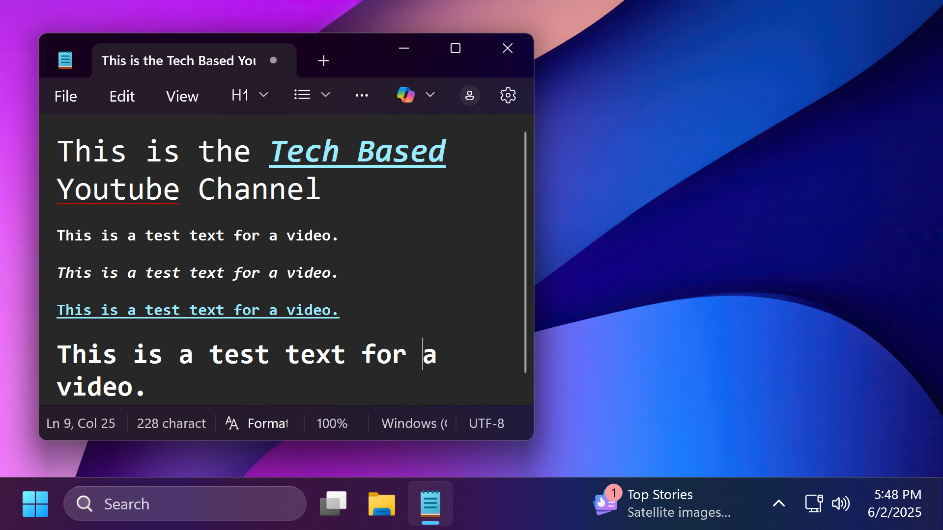 Huge Update to Notepad in Windows 11 with Text Formatting (How to ...