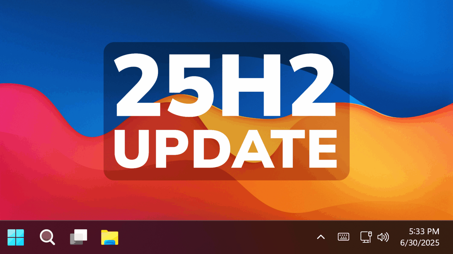 Windows 11 25H2 is HERE in the Dev Channel with New Features (Build ...