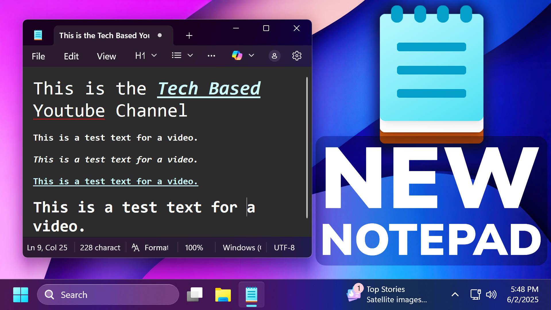 Huge Update to Notepad in Windows 11 with Text Formatting (How to ...