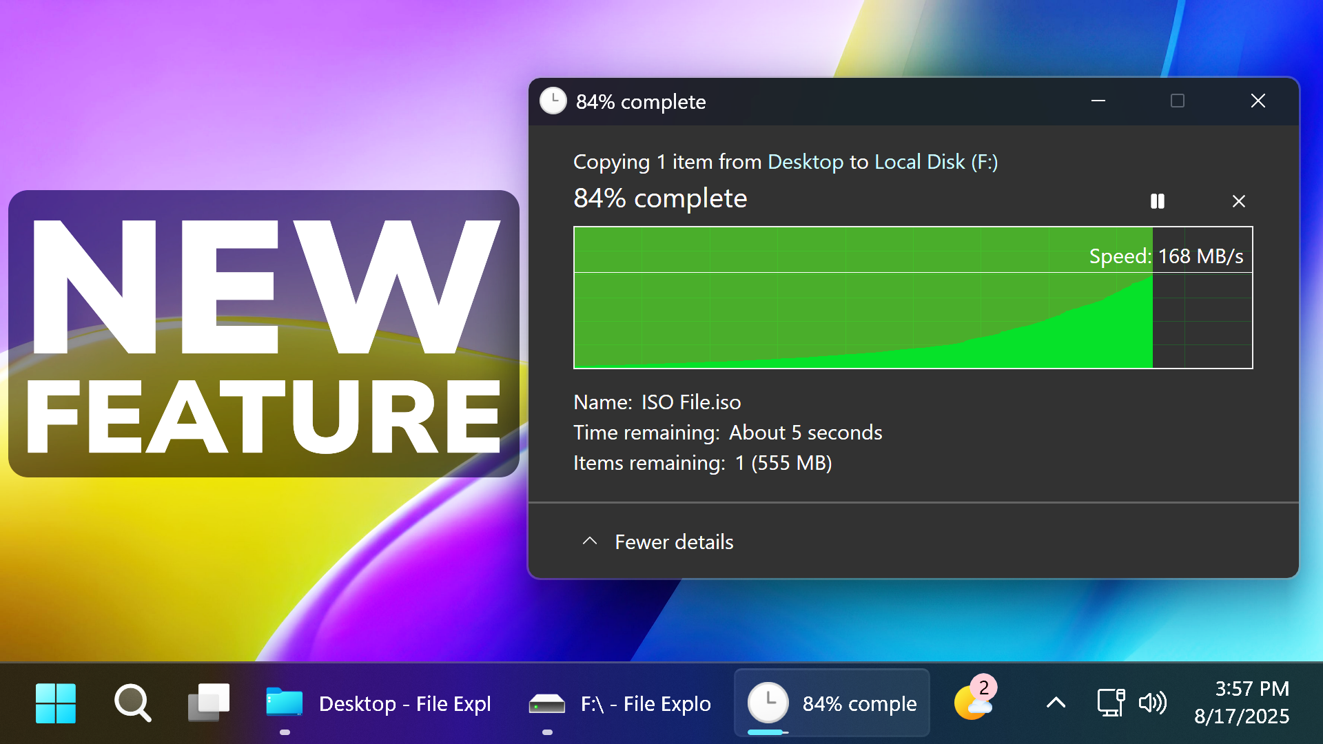 How to Enable New Dark Mode Copy Dialogs in Windows 11 - Tech Based
