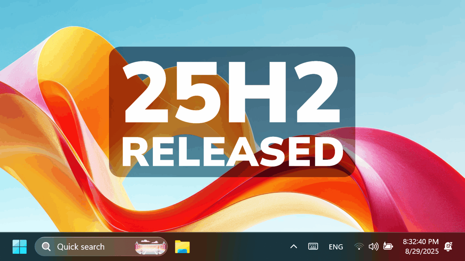 Windows 11 25H2 is Released on the Release Preview Channel - Tech Based