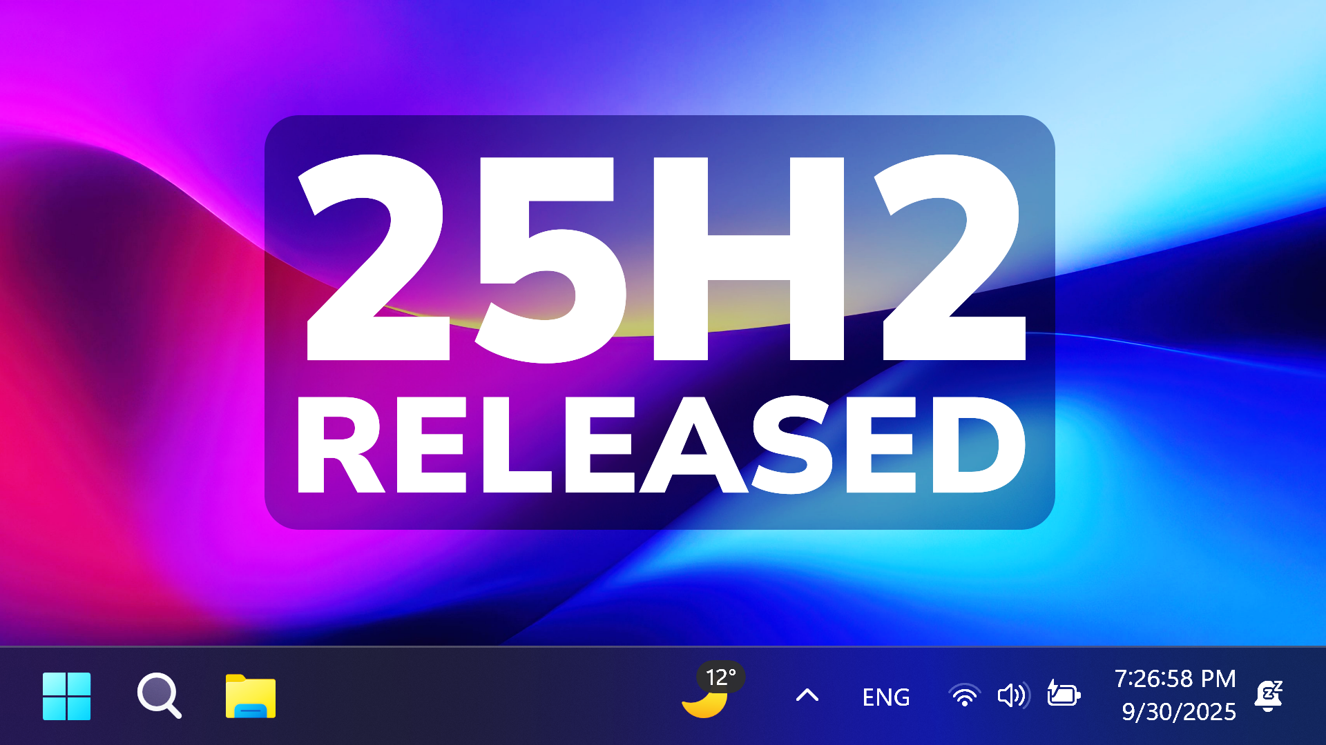 Windows 11 25H2 is Officially Released (How to Install) + New Features ...