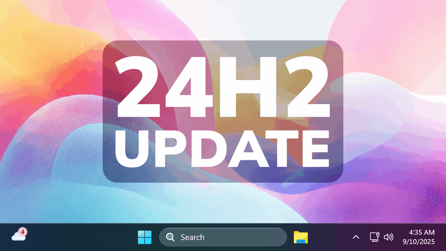 New Windows 11 24H2 September 2025 Update – New Features in the Main ...