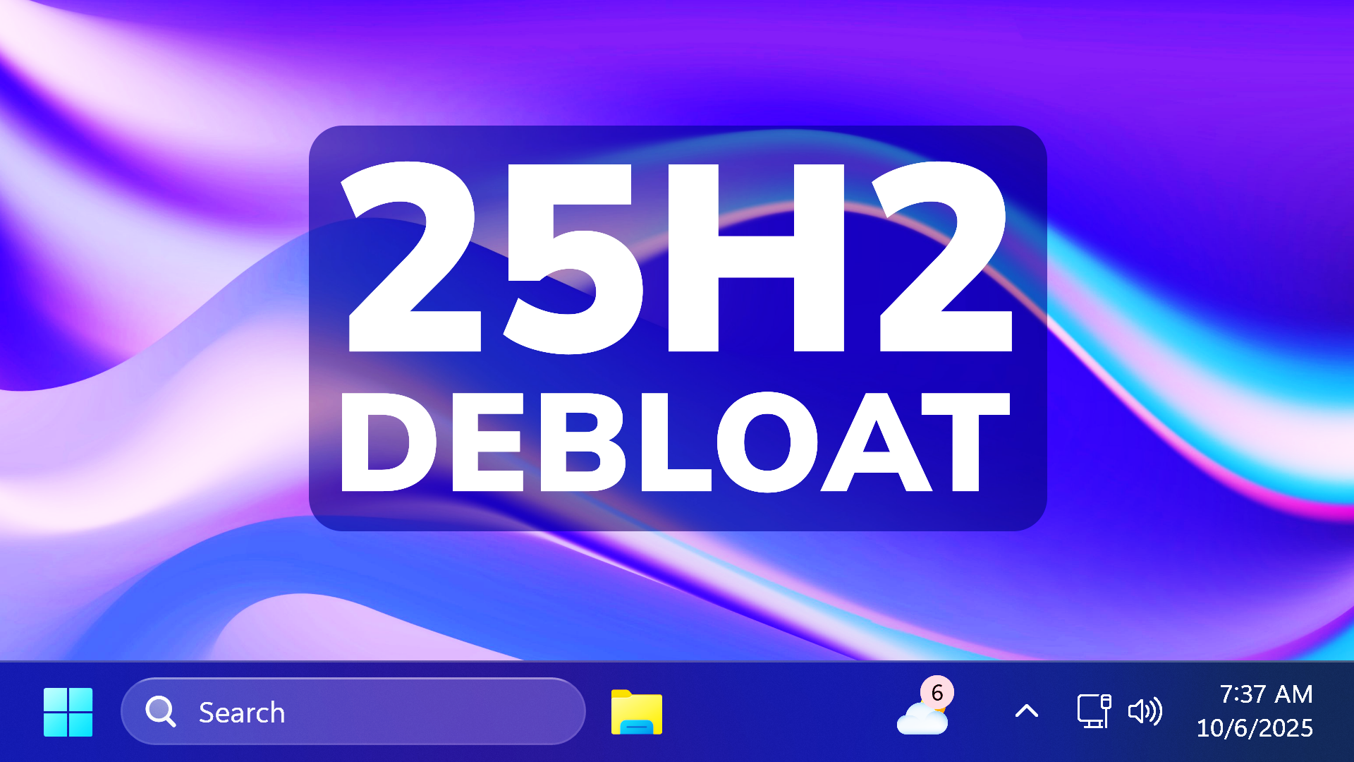 Windows 11 25H2: Debloat the System by Default (New Feature) - Tech Based