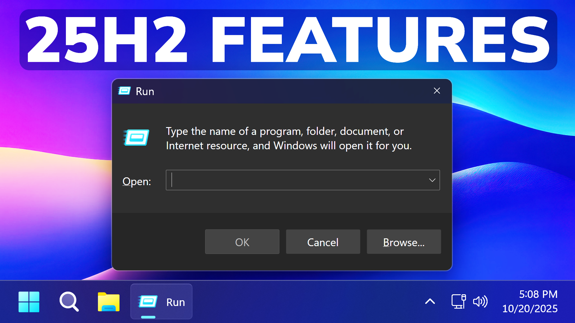 New Windows 11 25H2 Features - New Dark Mode UI for Dialogs (How to ...
