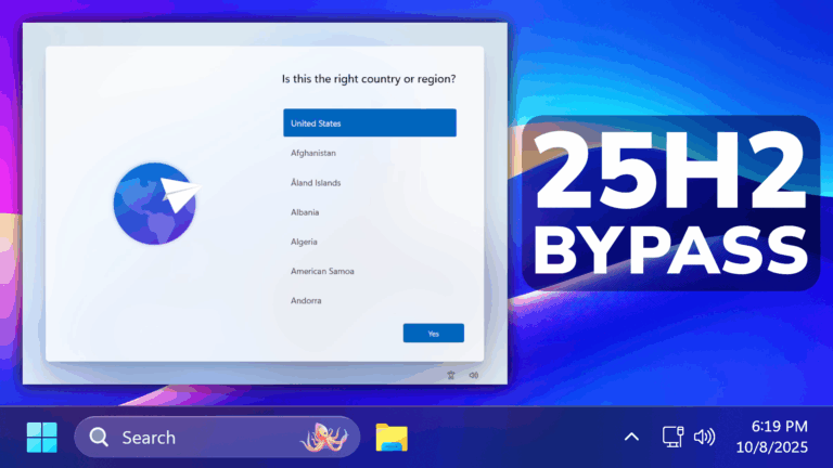 New Windows 11 25H2 Update Blocks Microsoft Account Bypass (New Methods ...