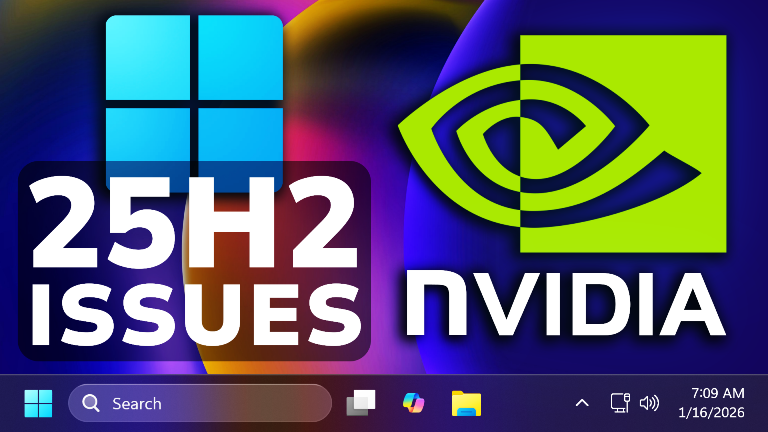 New Windows 11 25H2 Problems in the Latest Update KB5074109 – NVIDIA ...