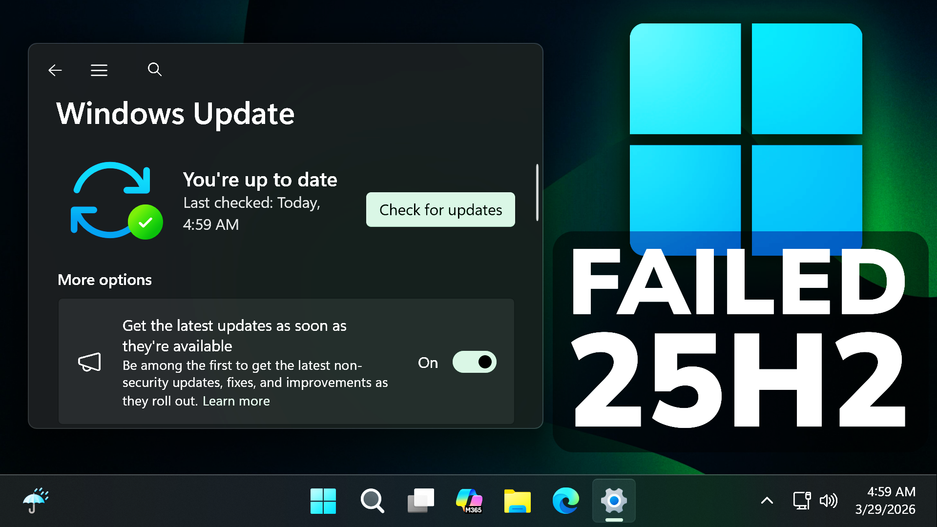 Latest Windows 11 25H2 Update Removed for Causing Installation Failures ...