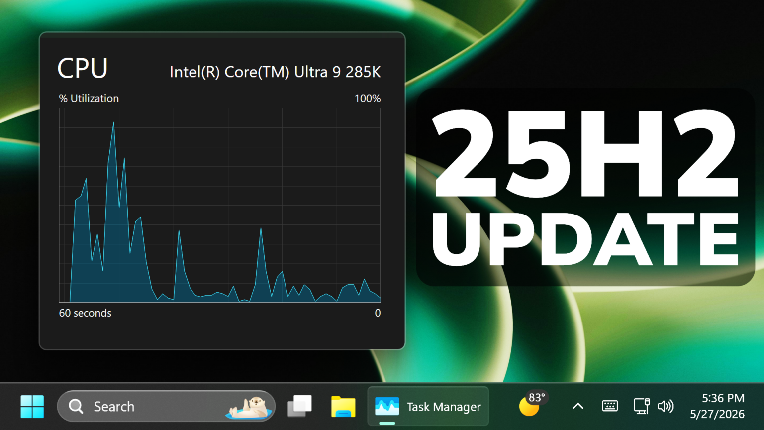 Biggest Windows 11 25H2 May Update in the Main Release – New CPU Boost ...