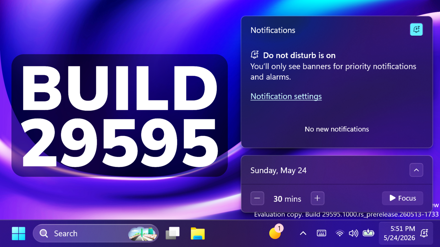 New Windows 11 vNext Build 29595 – All New Features from May 2026 ...
