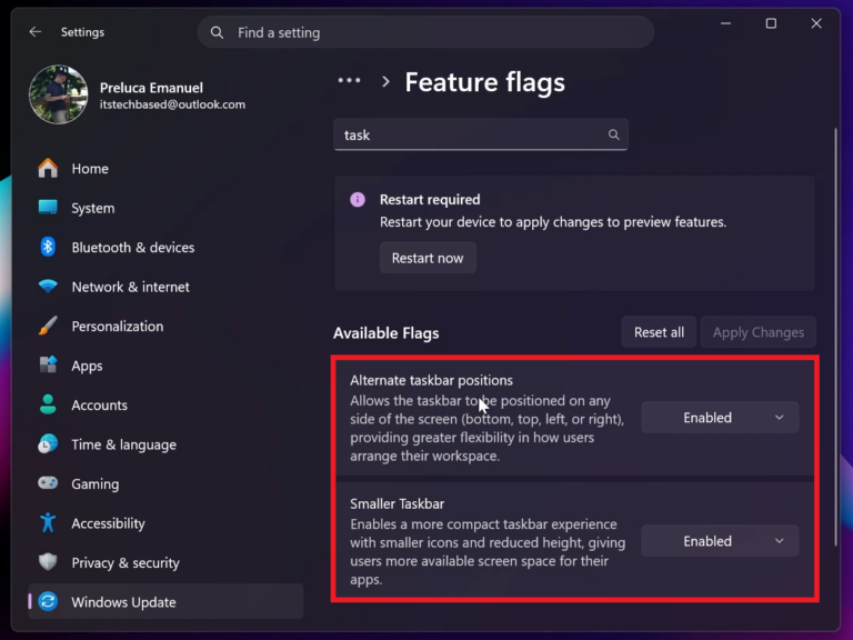New Windows K2 Taskbar is HERE – Alternate Positions, Small Version and ...