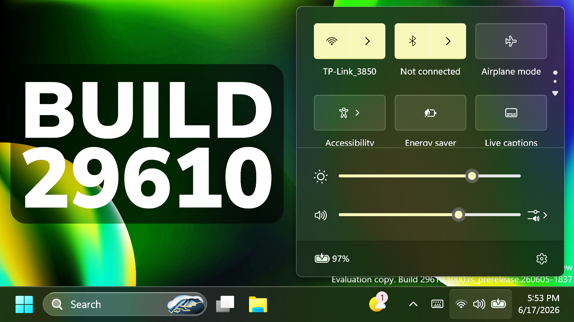 New Windows 11 vNext Build 29610 – New Features for the Next Version of ...
