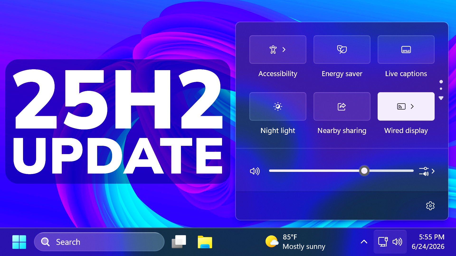 Biggest Windows 11 25H2 June Update in Main Release – Faster Apps, New ...