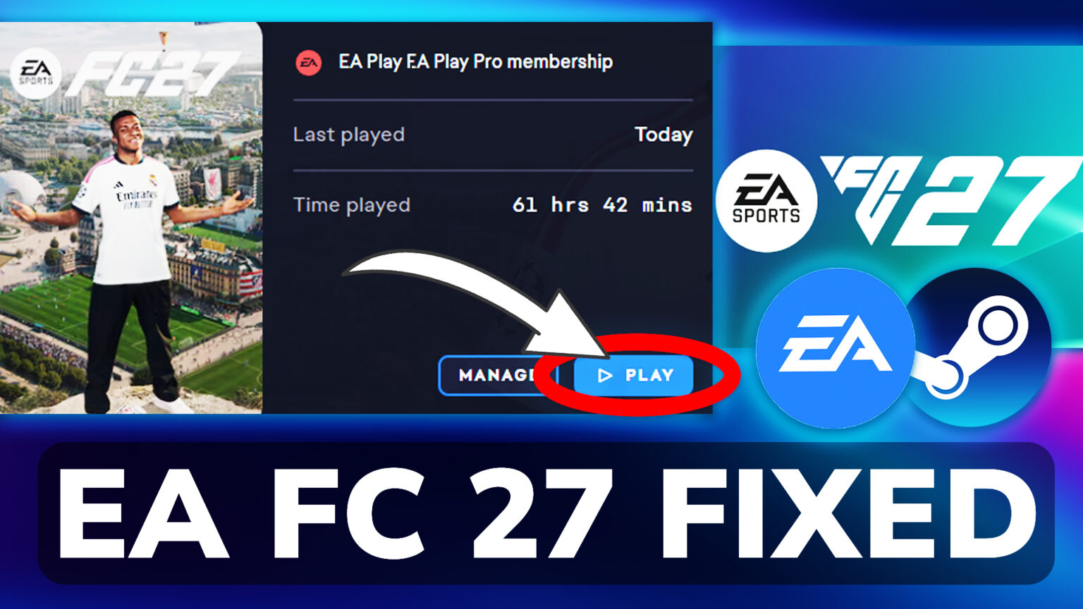 Fix EA FC 27 not Opening Error in Windows (EA App or Steam) - Tech Based